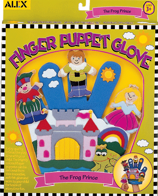 The Frog Prince Finger Puppet Glove [A543] > PUPPETS > Alco of Canada