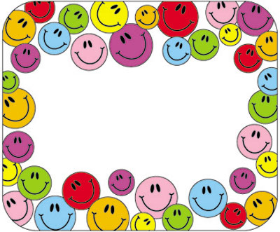 Name Tags.Multicolored Smiley Faces [CD9475] > Alco of Canada