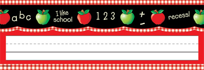 Name Plates Apples Chalkboard [CTP4494] > Alco of Canada