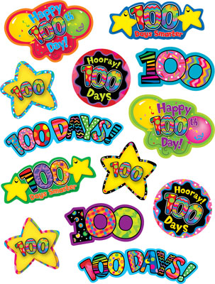 Hooray, 100 Days! Stickers [CTP5892] > Alco of Canada