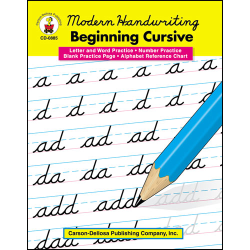 Gr 1-3 Modern Handwriting Beginning Cursive Practice (A15-0885) > Alco ...