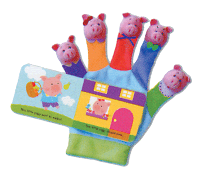 This Little Pig, Hand Puppet Board Book [LC97731] > PUPPETS > Alco of ...