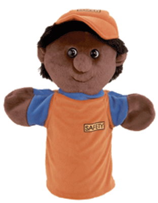 Safety Worker, Community Helper Puppet [MTB459] > PUPPETS > Alco of Canada