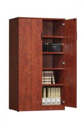 Locking Double Door Storage Cabinet 22"D X36"W X65"H PL151 > Alco of Canada