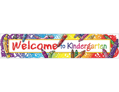 Welcome to Kindergarten Banner [TCR4570] > Alco of Canada