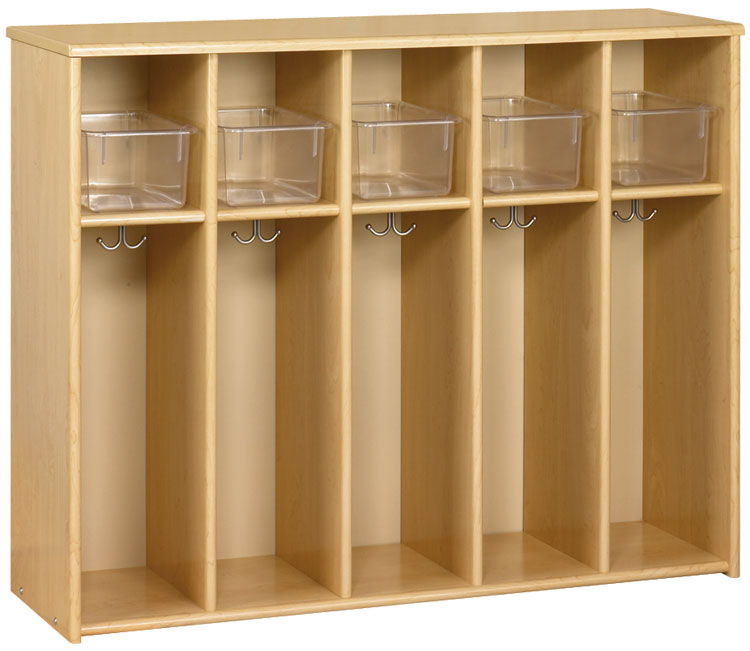 Eco ™ 5 Compartment Locker w/ Trays [3061A73-TOT] > Alco of Canada