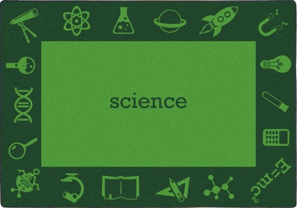 STEAM Classroom SCIENCE Rug 10'3 X 13'2 Rectangle JC 1912C-01 > Alco of ...